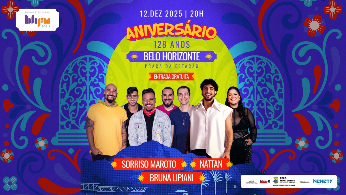 Show BH 128 Anos | Eventos | bhfm