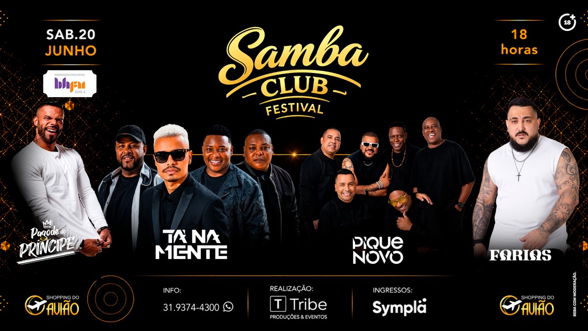 Samba Club Festival | Eventos | bhfm